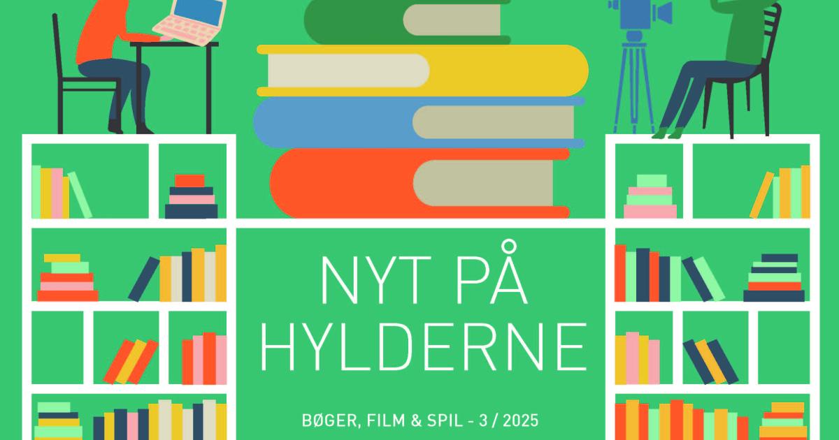 Nyt på hylden - 3/2025 | Favrskov Bibliotekerne